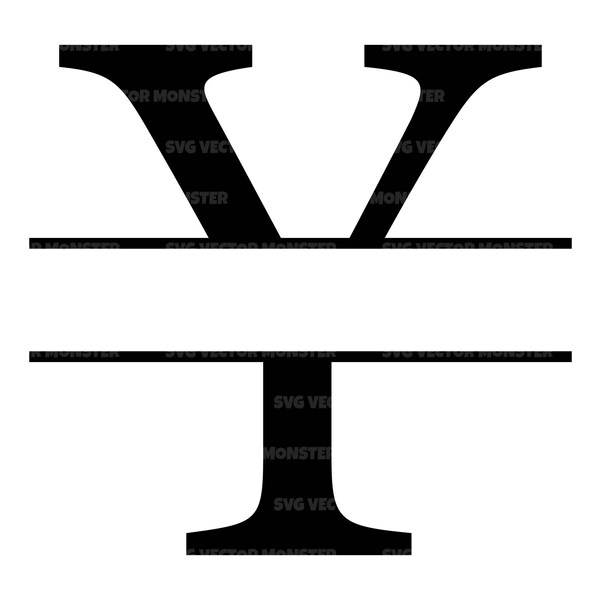 Monogram Letter Y - Etsy