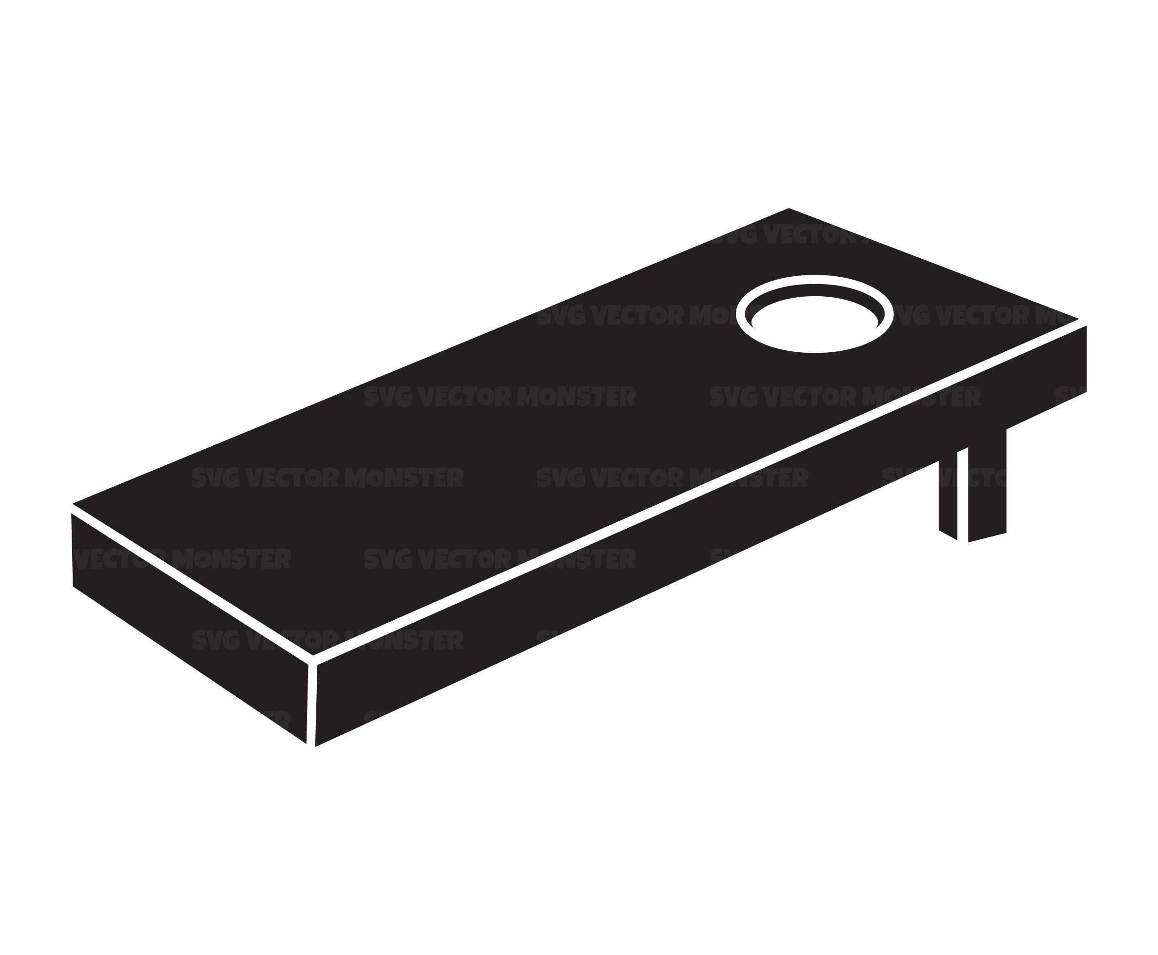 Cornhole svg, cornhole brett svg, cornhole png, cornhole spiel. Vektor ...