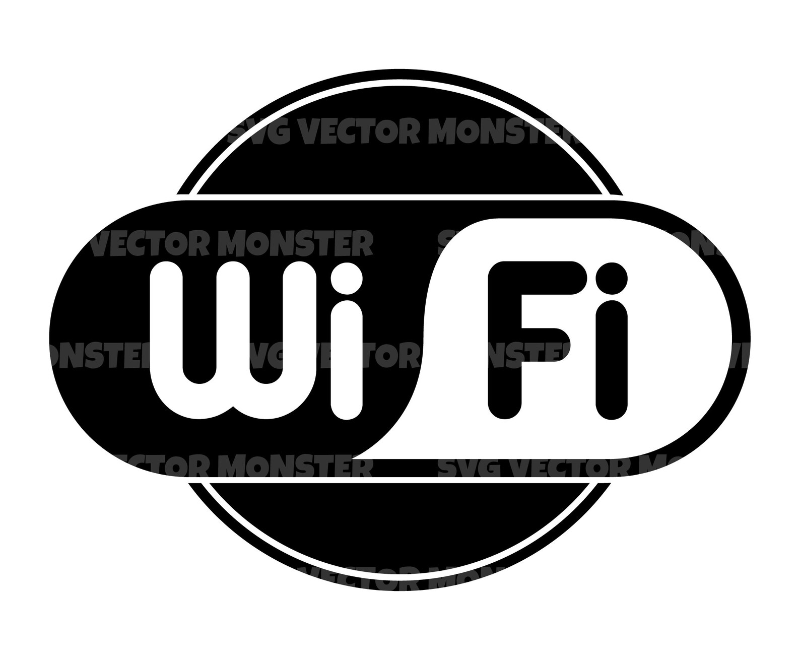 Wifi Icon Svg Wi-fi Sign Svg. Vector Cut File for Cricut | Etsy