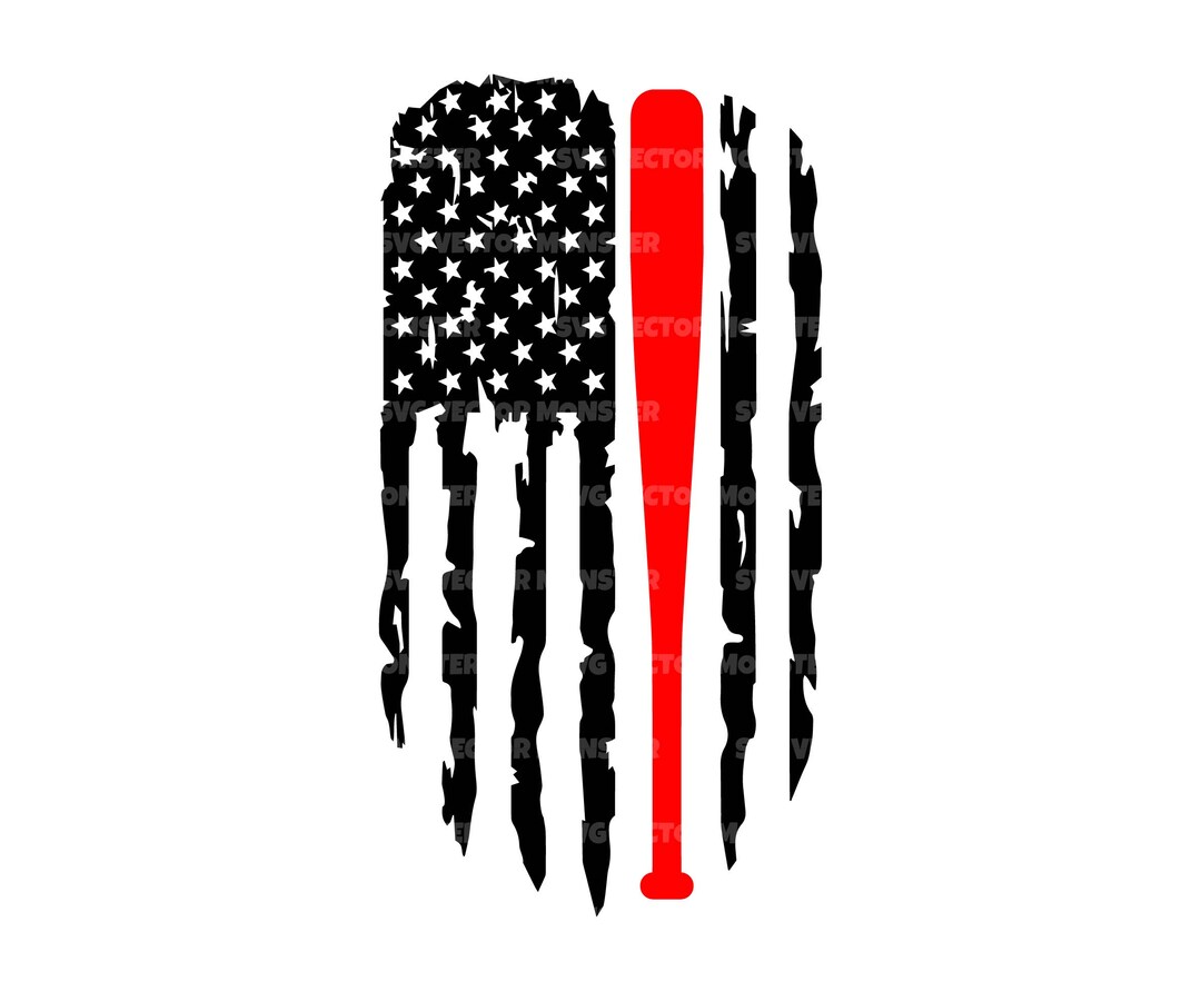 Baseball Bat Svg, Distressed American Flag Svg, Baseball Mom, Baseball ...