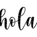 Hola Svg, Hello Svg, Welcome Sign, Spanish Doormat Sign. Vector Cut ...