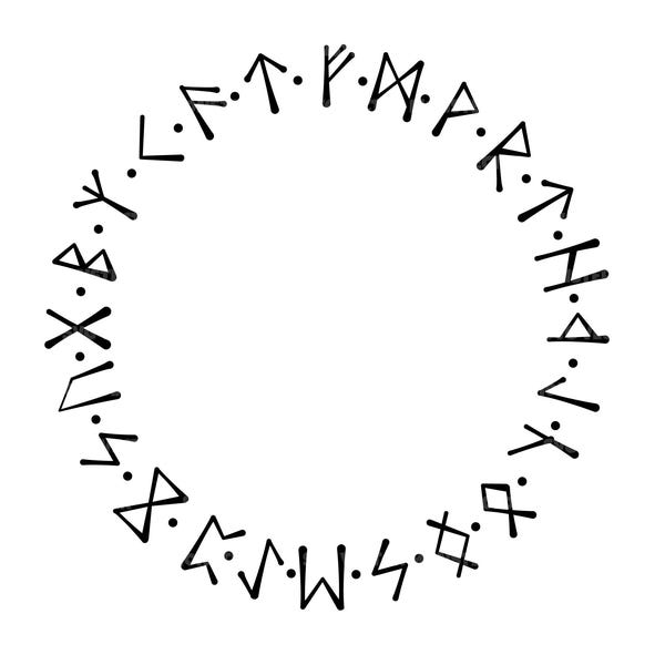 Rune Circle - Etsy
