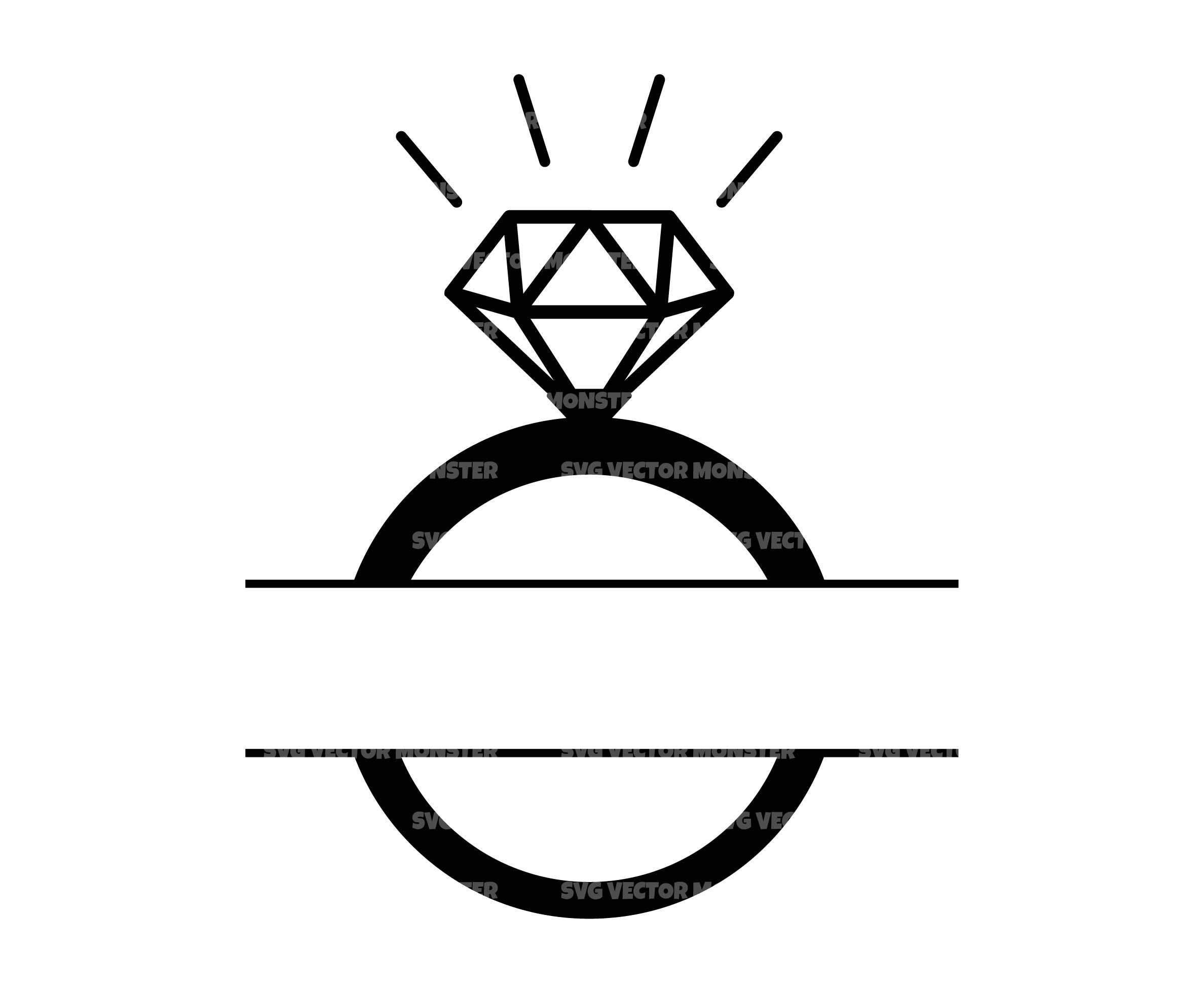 Engagement Ring Silhouette