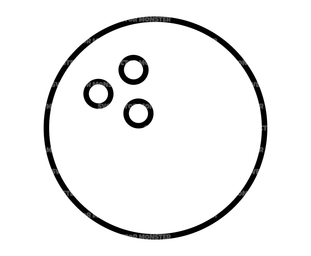 Bowling Ball Outlined Svg, Bowling Dad Svg, Bowling Mom Svg, Bowler ...