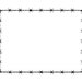 Barbed Wire Rectangle Frame Svg, Barb Wire Wreath Svg, Fence Svg ...
