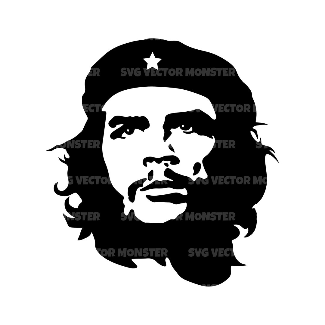 Buy Ernesto Che Guevara Svg. Vector Cut File for Cricut, Silhouette ...