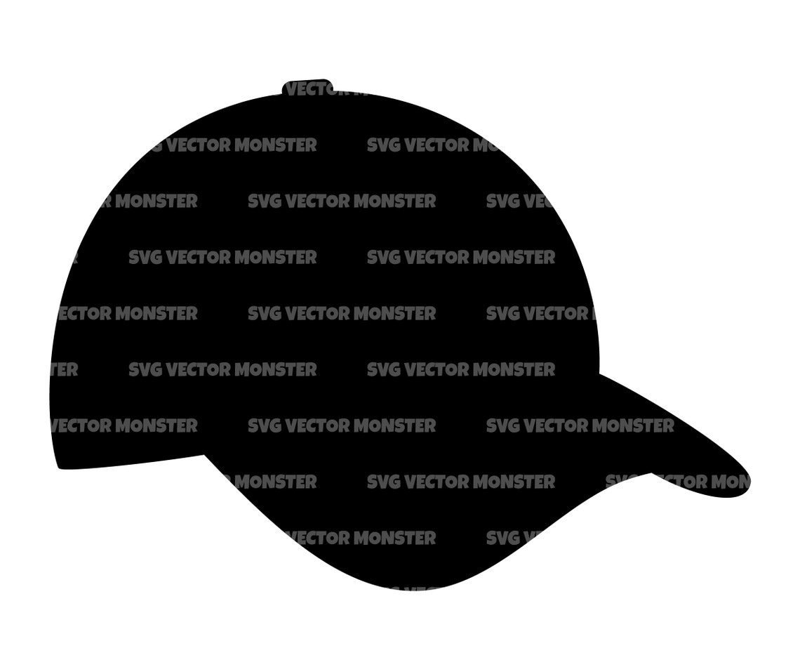 Baseball Cap Svg Baseball Hat Svg. Vector Cut File for - Etsy