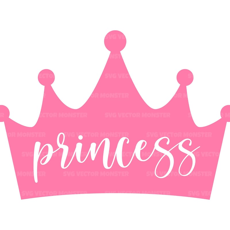 Princess Crown Decal - Etsy