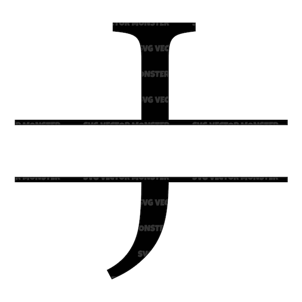 Letter J Monogram - Etsy