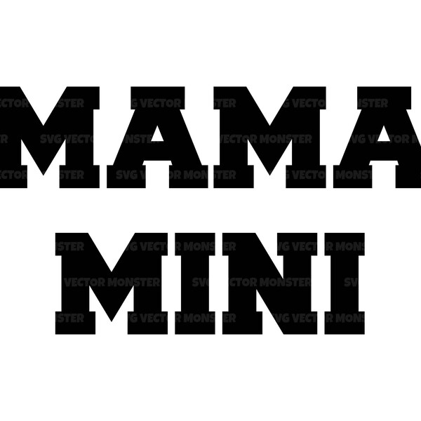 Cow Print Mama and Mini Svg - Etsy