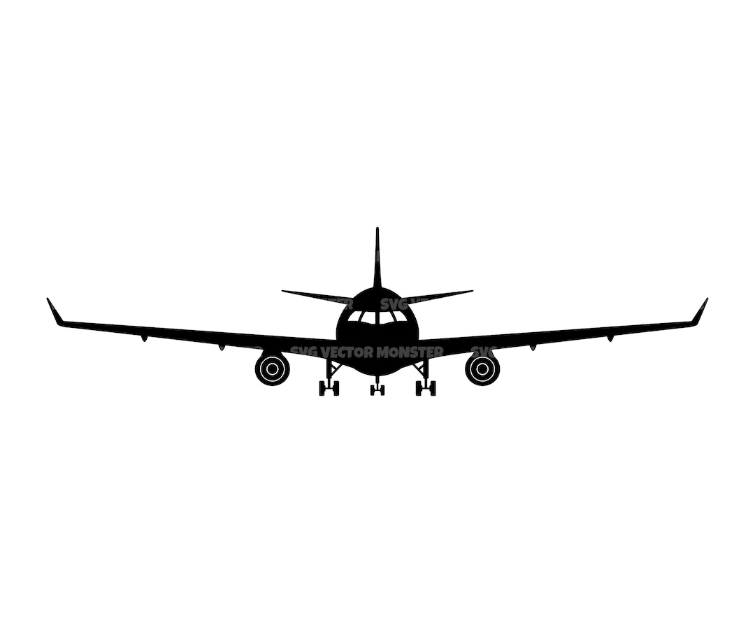 Airplane Svg, Aircraft Svg, Plane Svg. Vector Cut File for Cricut ...