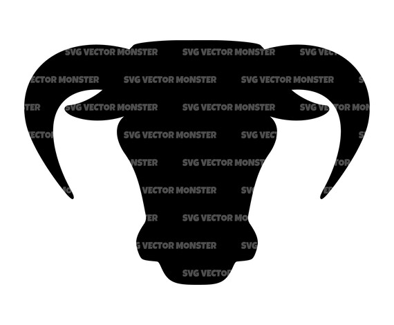 Hereford Cattle Head Svg Cow Head Svg. Pdf Png Eps dxf Cut | Etsy