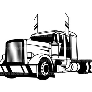 Oversize Load Truck Svg - Etsy