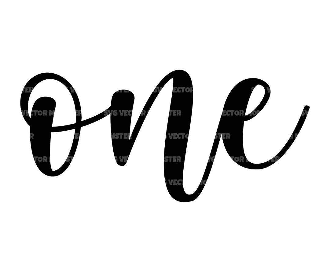 One Svg, 1st Birthday Svg, First Birthday Svg, Baby Onesie Svg. Vector ...