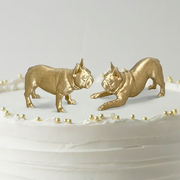 Bulldog Cake Topper - Etsy