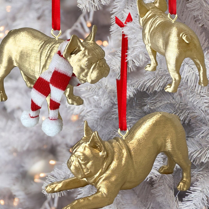 3d French Tree Decoration - Etsy