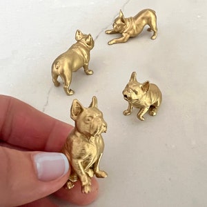 French Bulldogs, Set of 4, Figures, Frenchies, Weddings, Table Decor ...