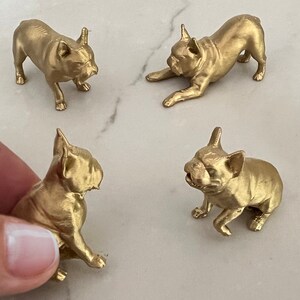 French Bulldogs, Set of 4, Figures, Frenchies, Weddings, Table Decor ...