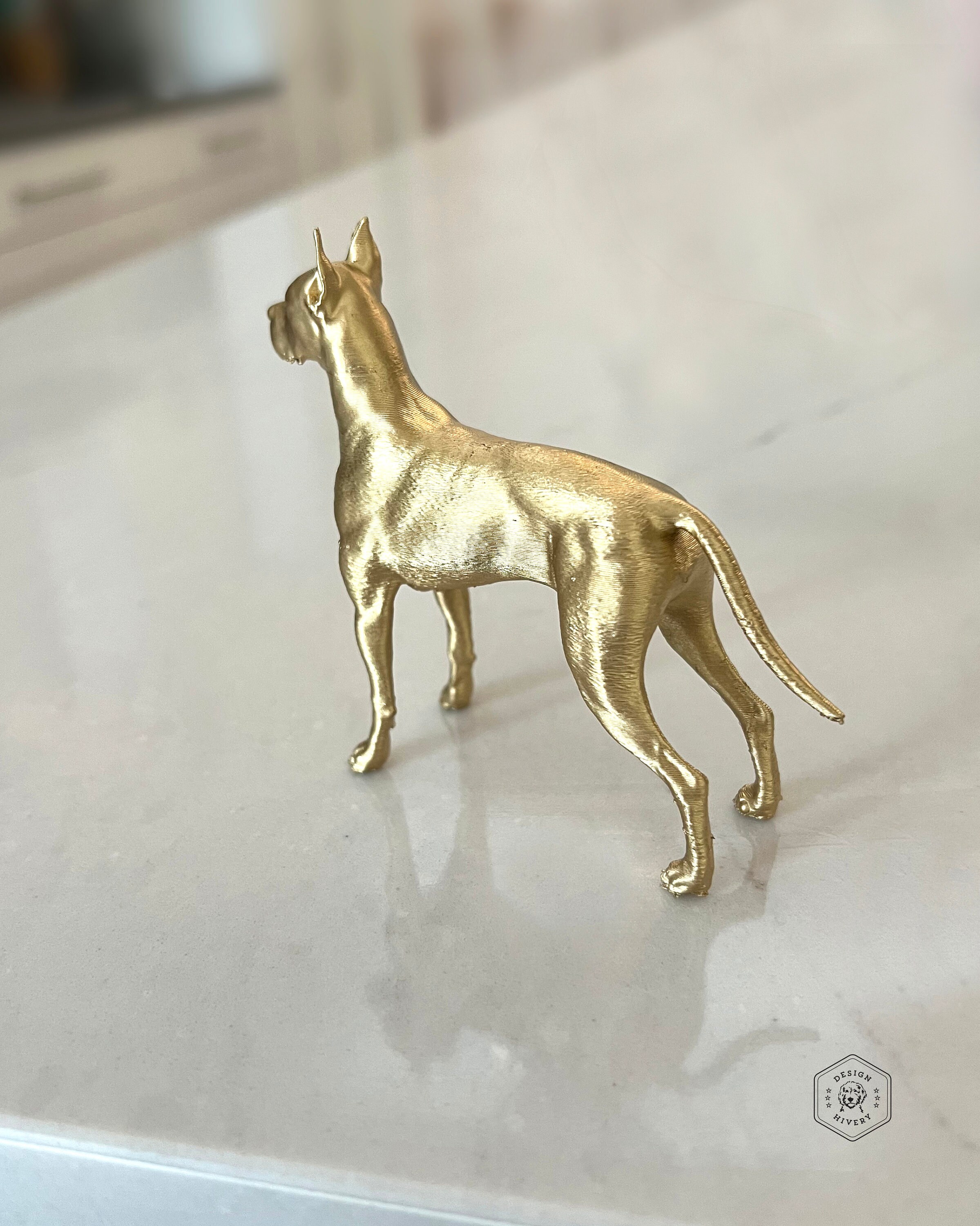 Great Dane Cake Topper, Figure, Wedding Cake, Birthday Cake, Great Dane ...