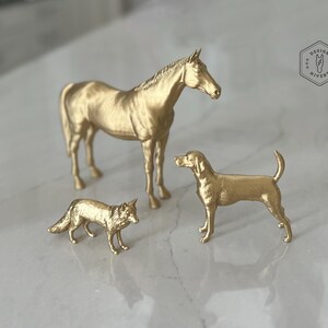Fox Hunting Figures – Horse, Hounds & Fox Figurines, Equestrian Decor ...