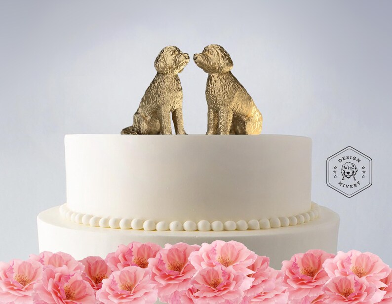 Doodle Dog Cake Topper, Goldendoodle, Bernedoodle, Aussiedoodle ...