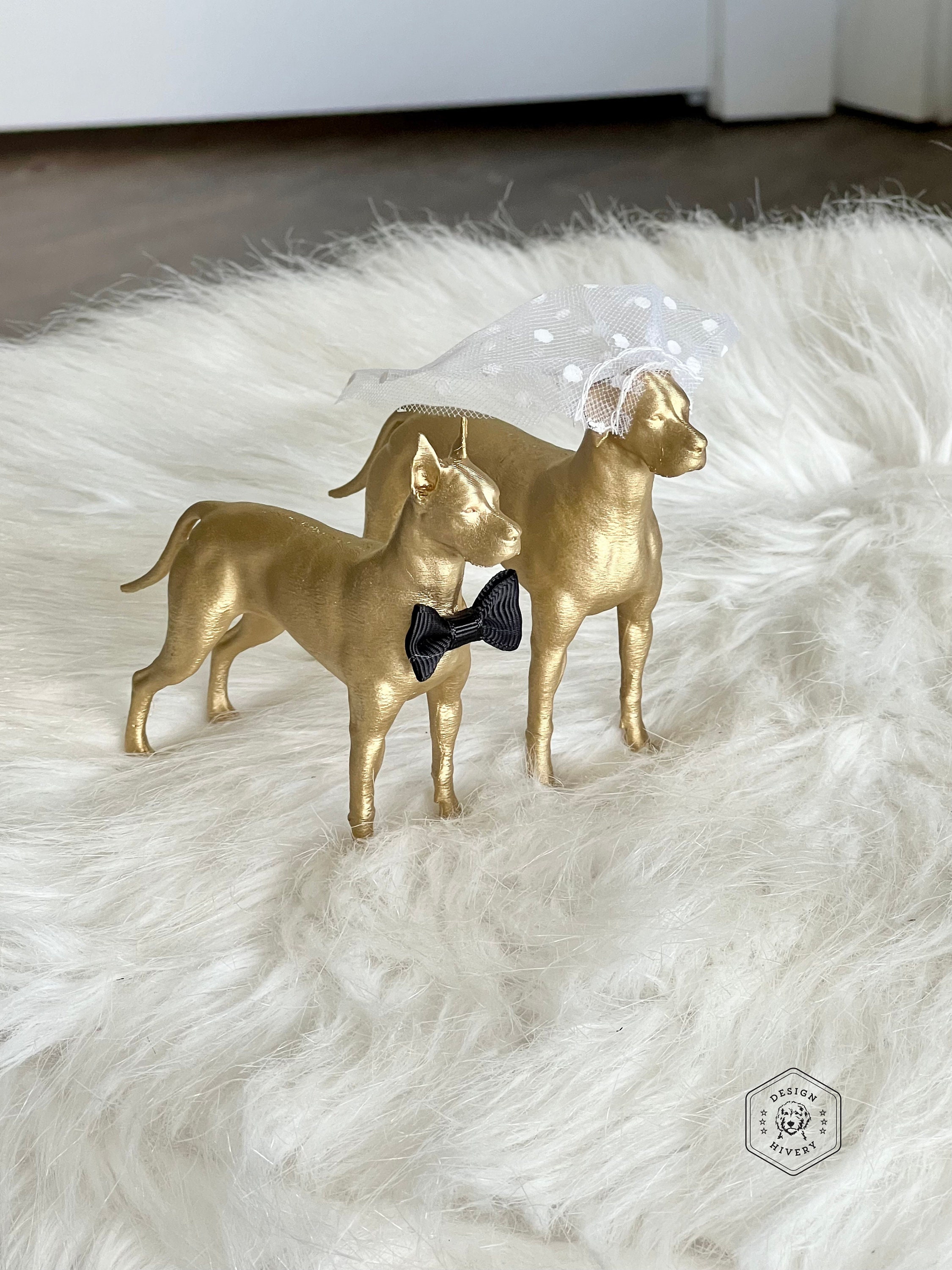 Great Dane Cake Topper, Figure, Wedding Cake, Birthday Cake, Great Dane ...