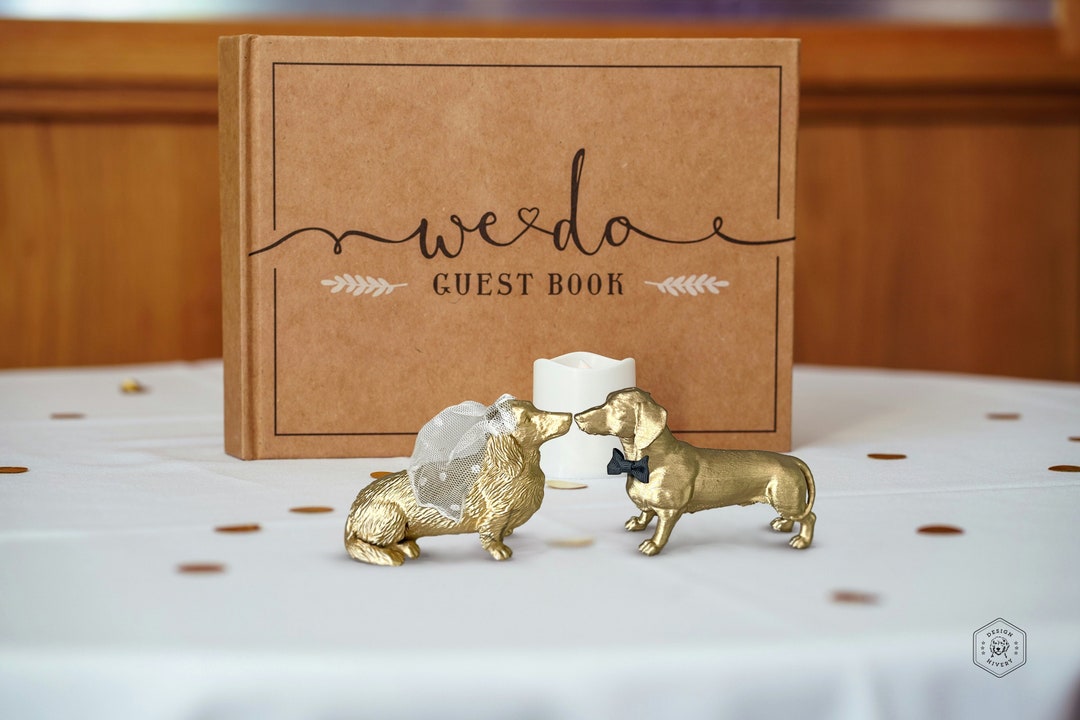 Dachshund Figure, Statue, Decoration, Wedding Decor, Table Topper ...