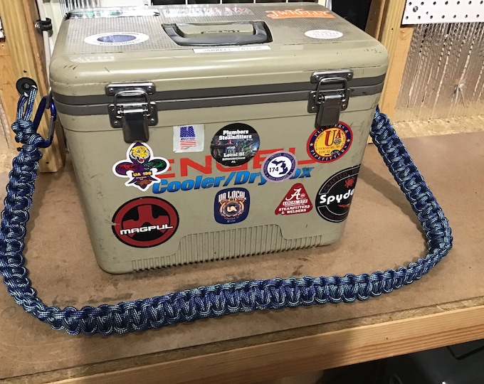 Springsnake Square Rig Rope Lunch Box Strap. Frozen Blue - Etsy