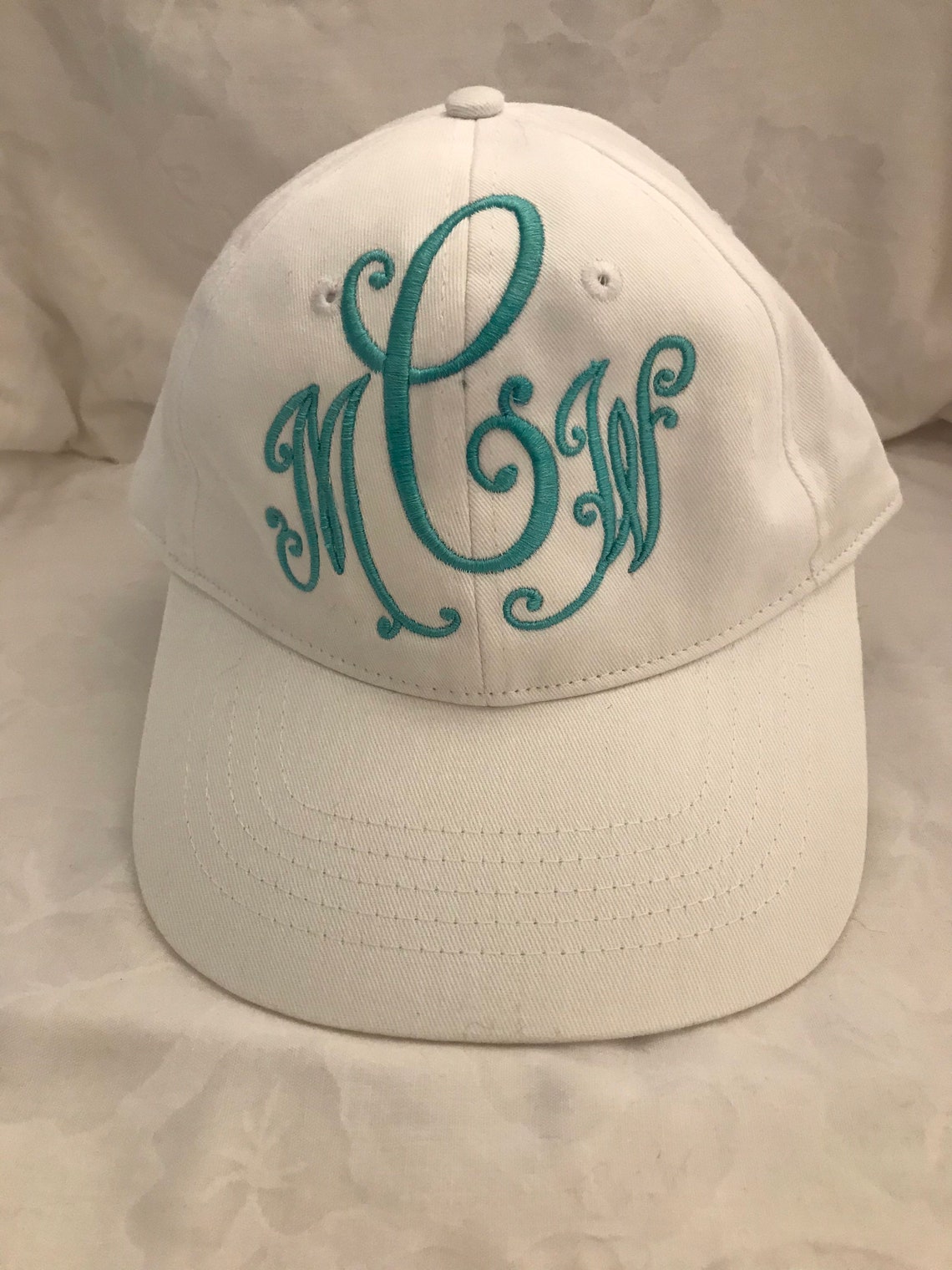 Monogrammed Ball Cap - Etsy
