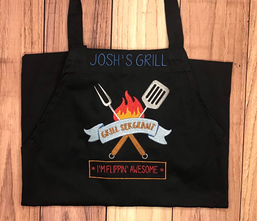 Personalized Grilling Apron - Etsy