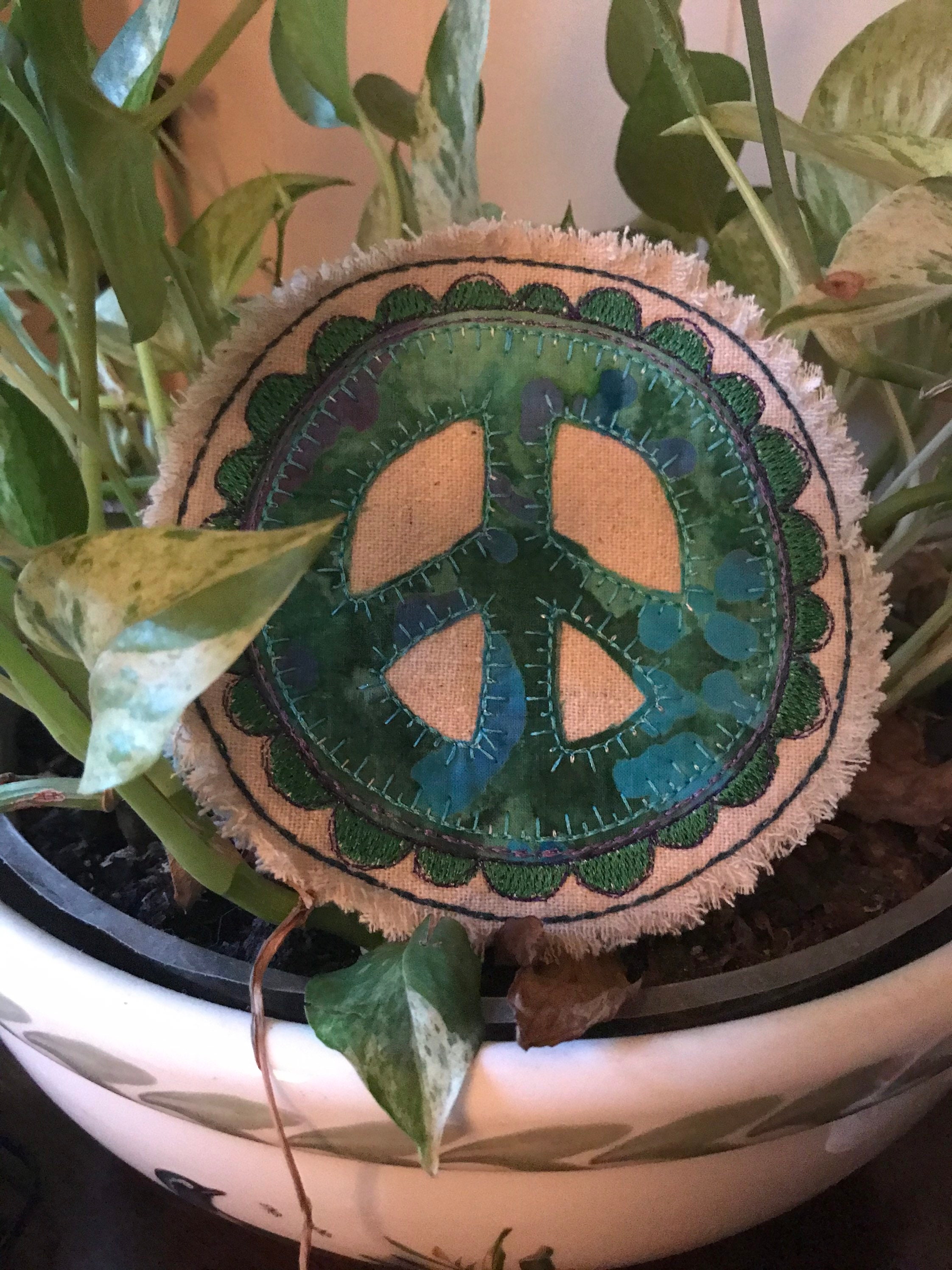 Peace Sign Patch - Etsy
