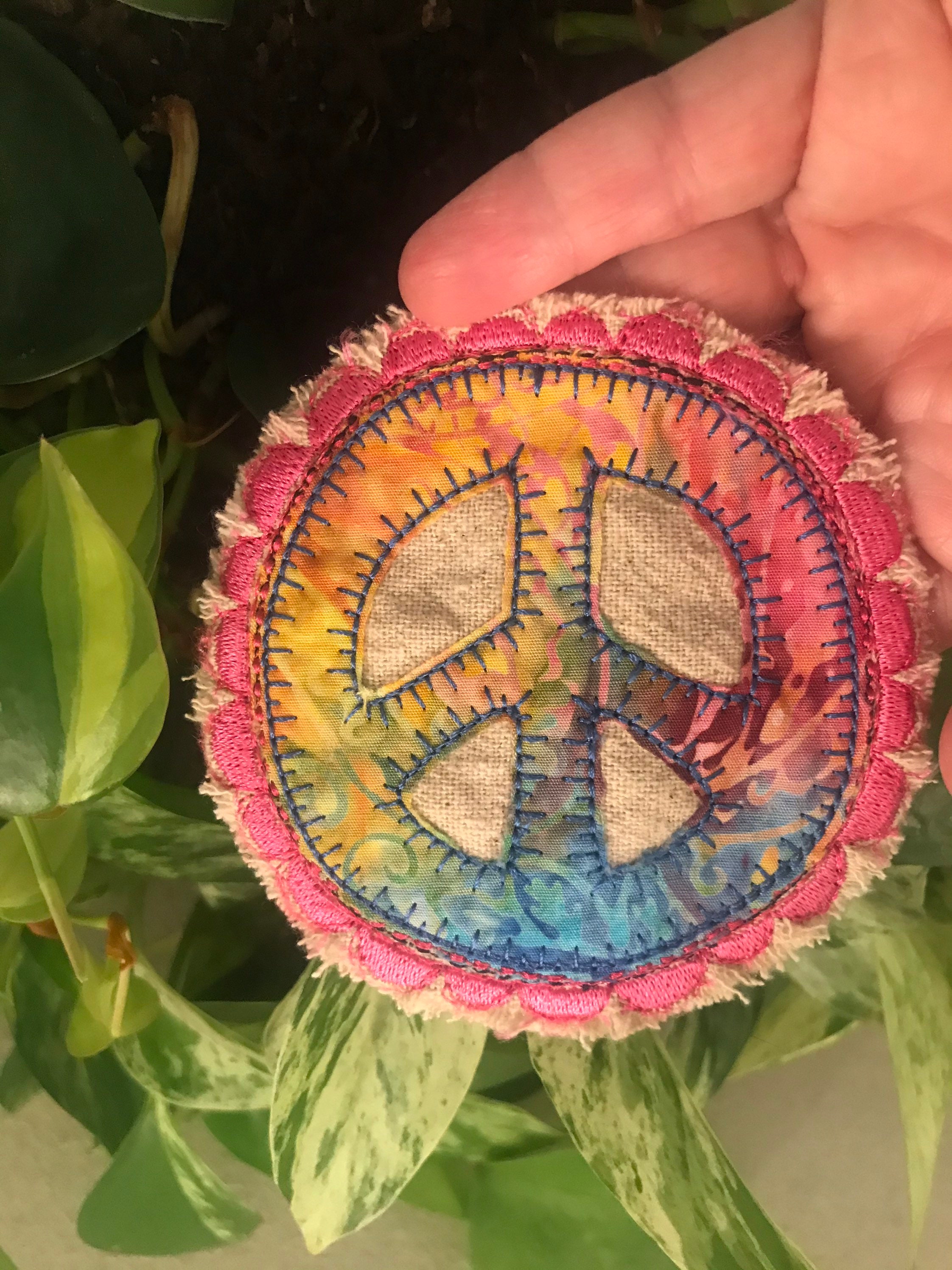 Peace Sign Patch - Etsy