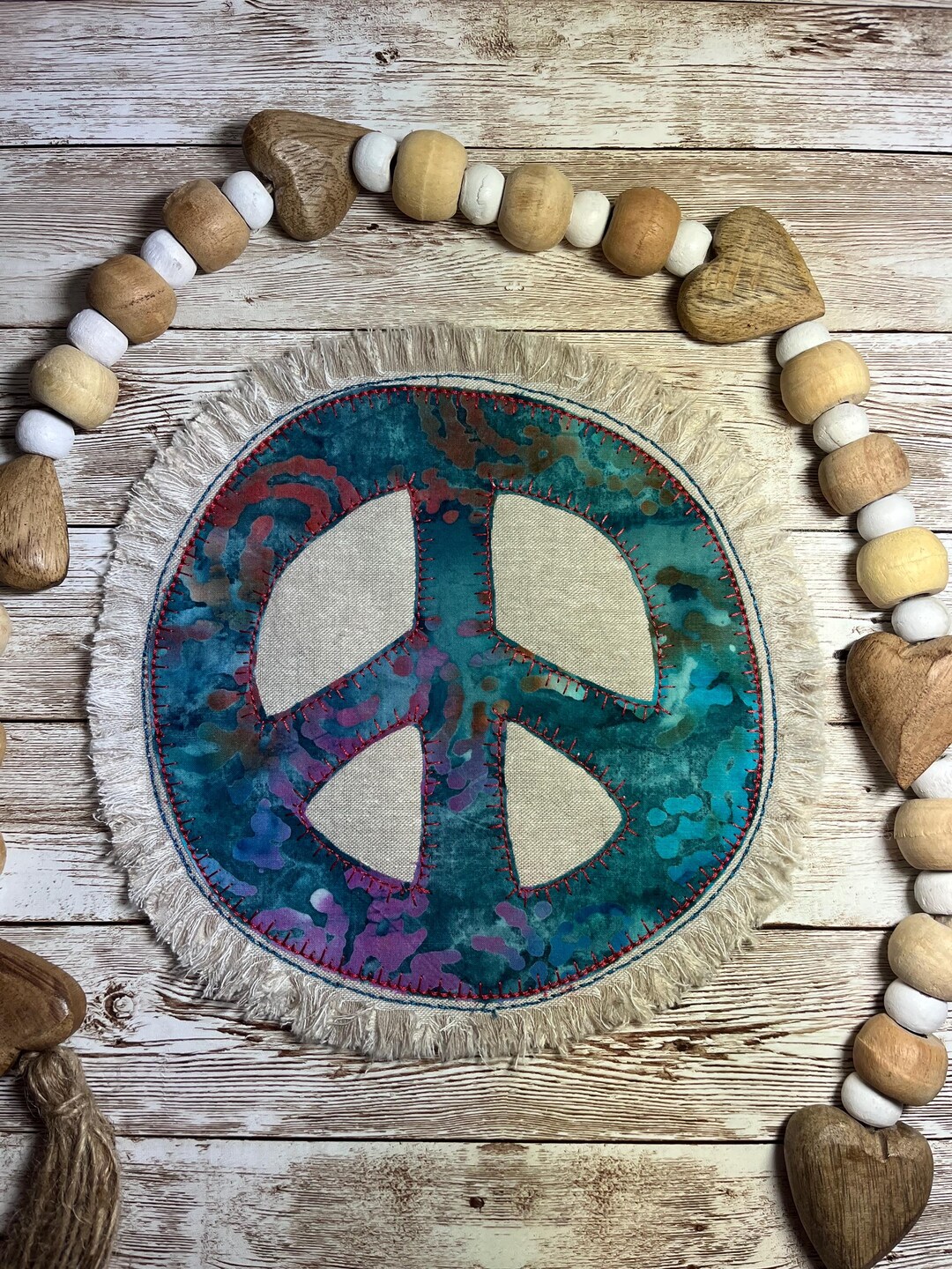 Simple Peace Sign Patch - Etsy
