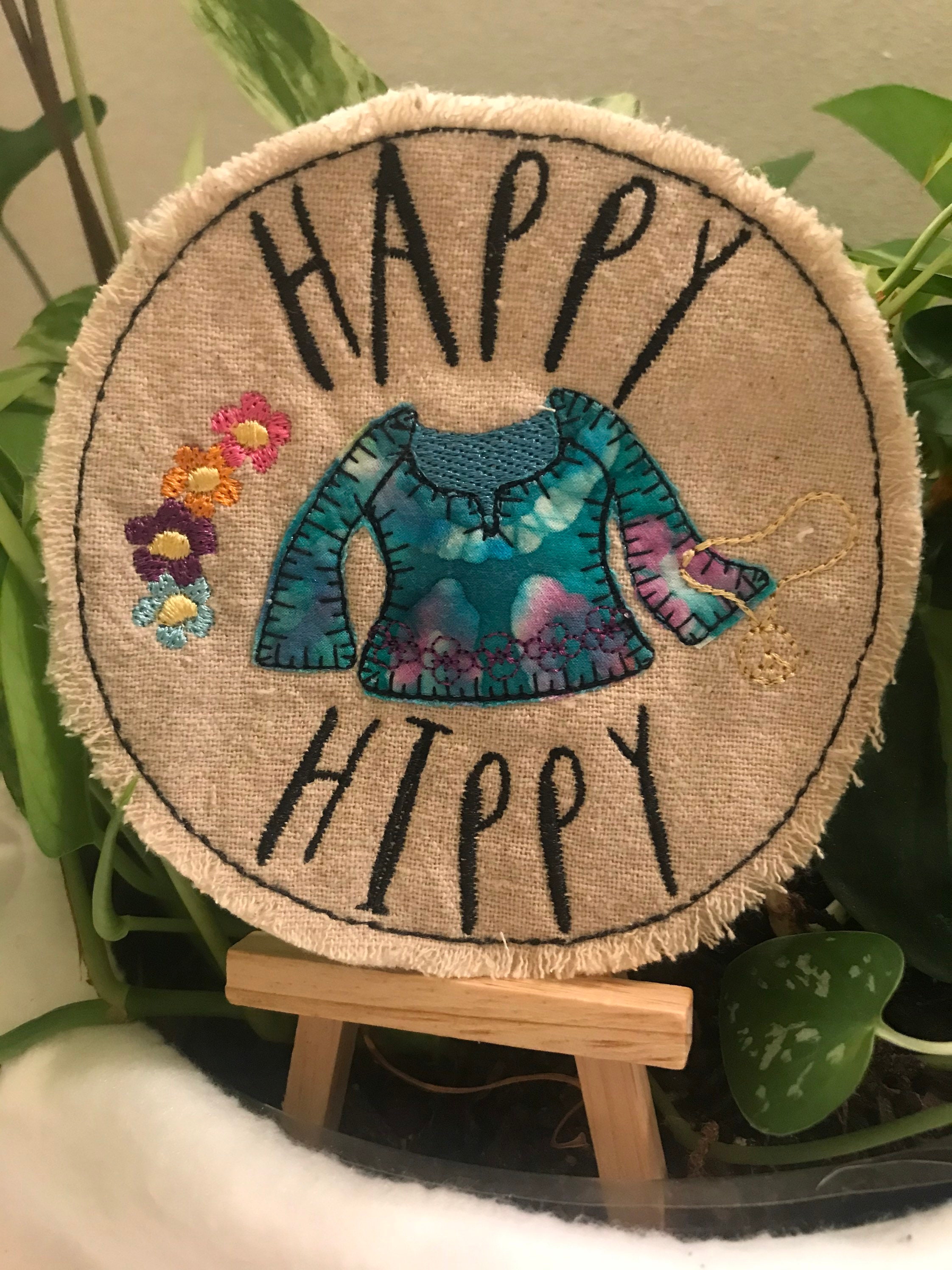 Happy Hippy Patch - Etsy