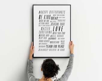 Abcs of life | Etsy