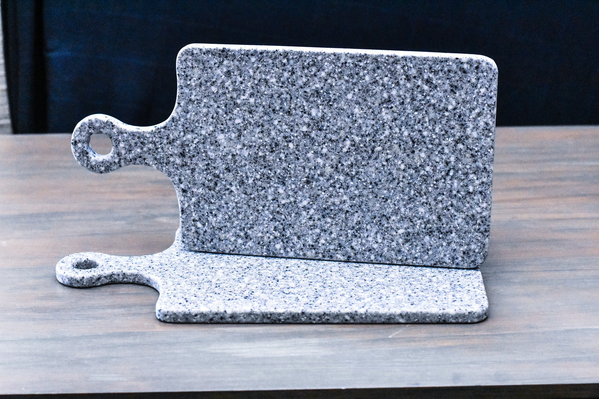 Solid Surface Cutting Board With Shaped Handle- Convenient Hole for ...