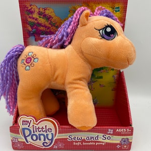 MY LITTLE PONY Sew-and-so Soft Lovable Pony New in Box | Etsy