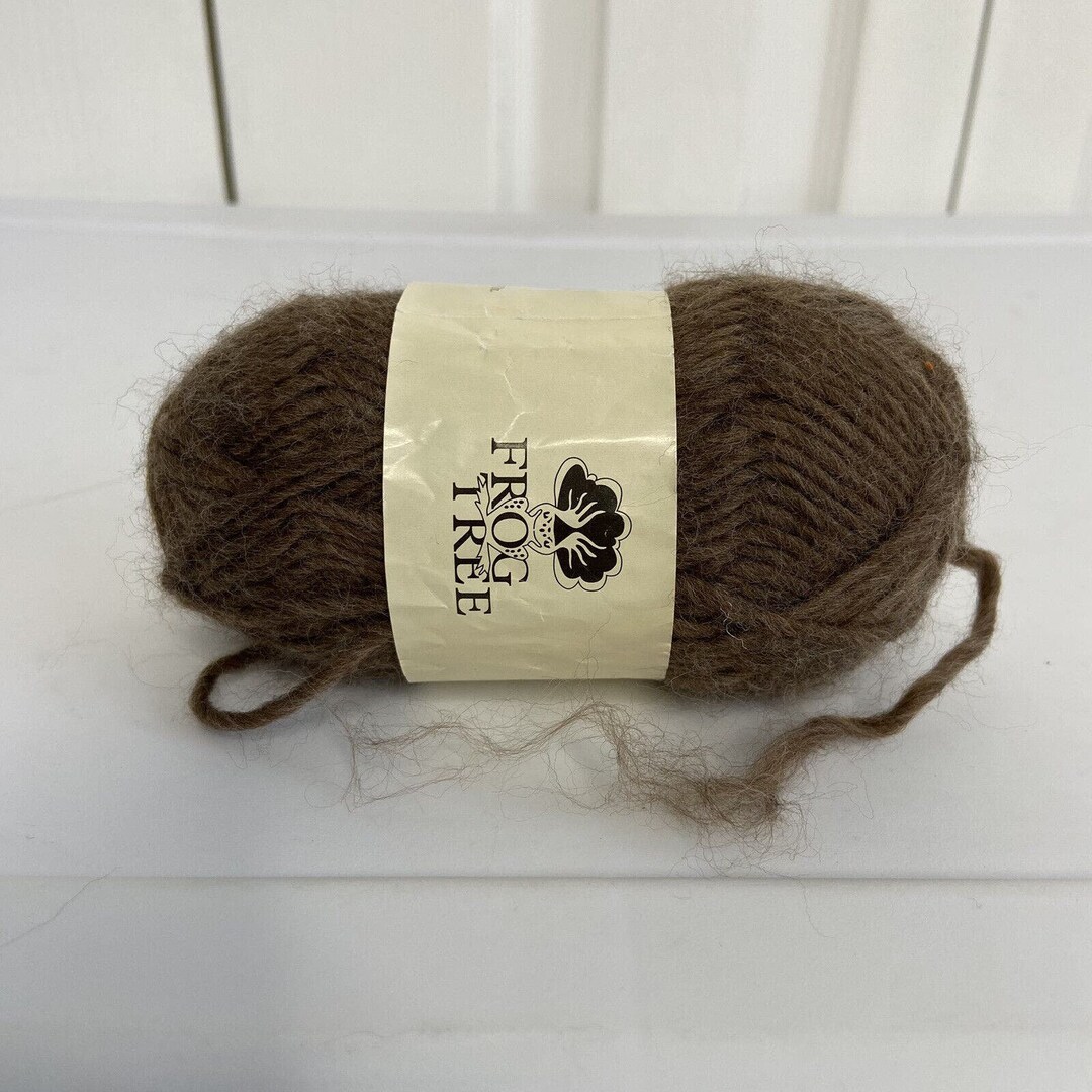 Frog Tree Frogtree 100% Merino Wool Brown Taupe Worsted Single Skein Discont. - Etsy