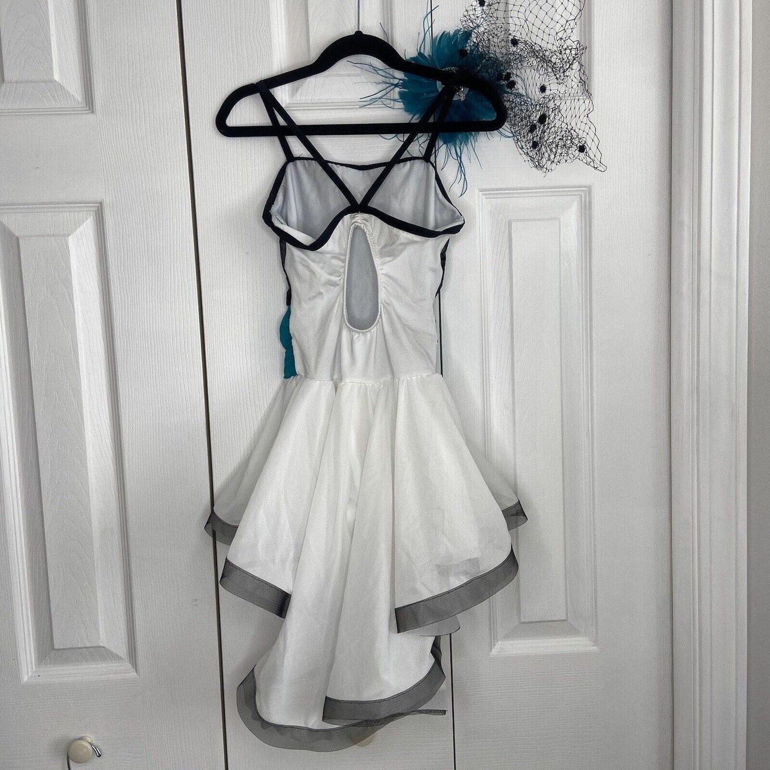 VTG Dansco Girls Ballet Dance Costume Child’s Size MC Feather White ...