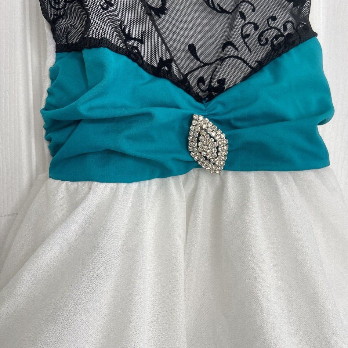 VTG Dansco Girls Ballet Dance Costume Child’s Size MC Feather White ...