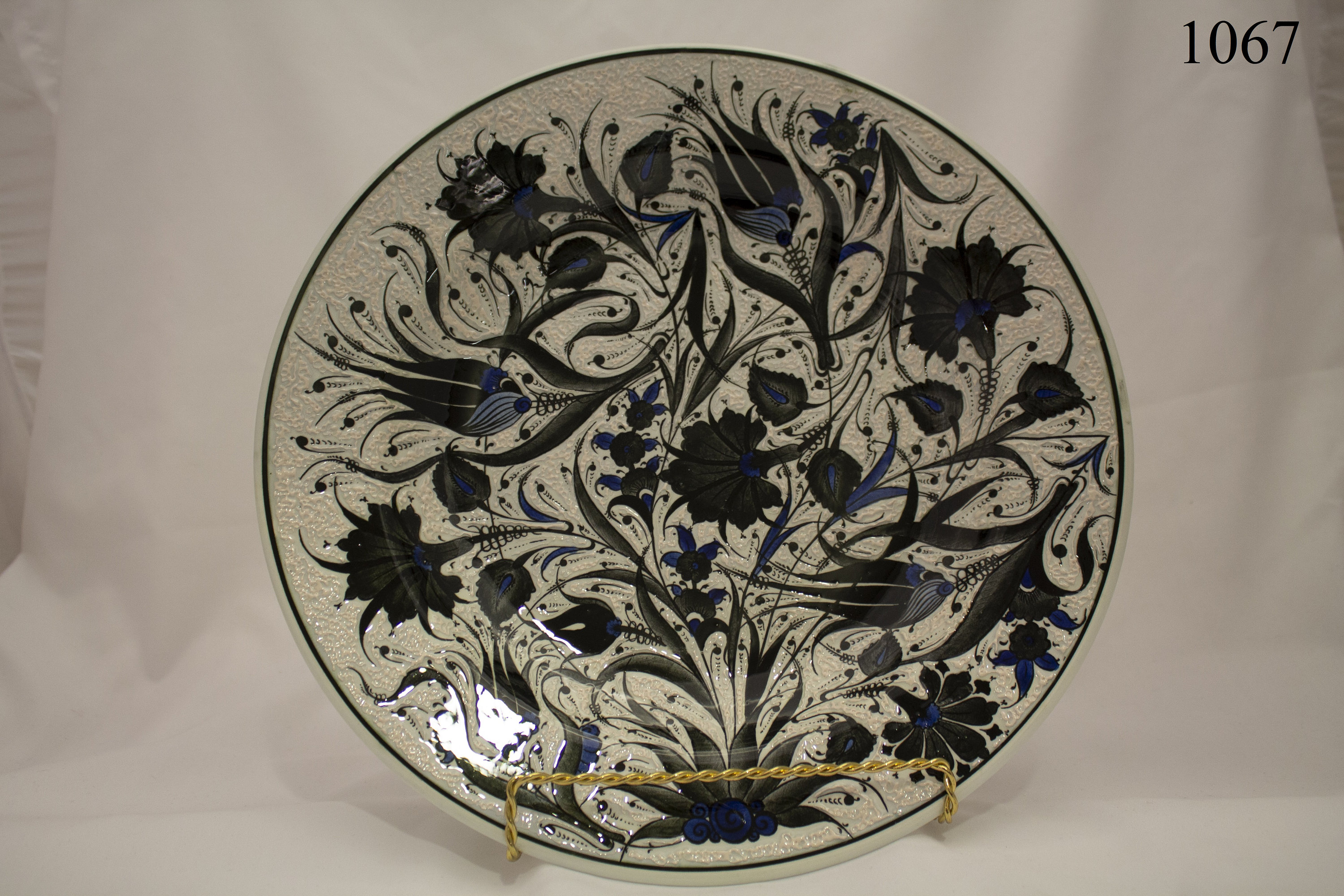 Handmade Turkish Ceramic Plate - Etsy