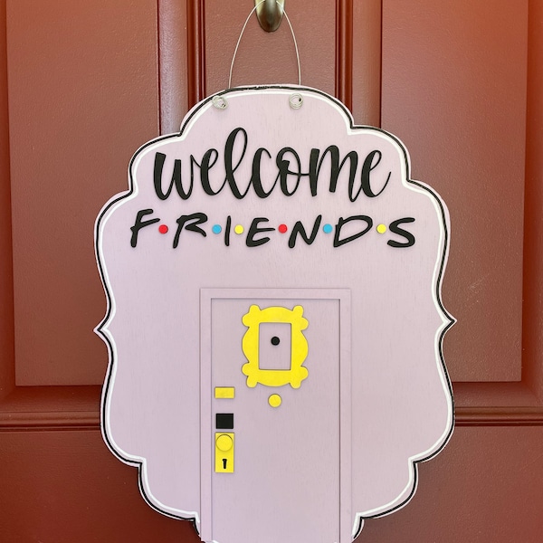Friends Welcome - Etsy