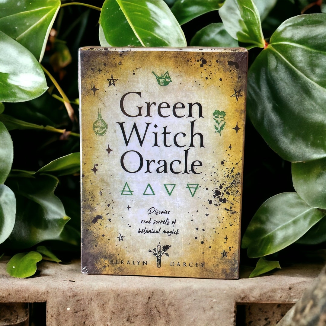 Green Witch Oracle Cards - Etsy