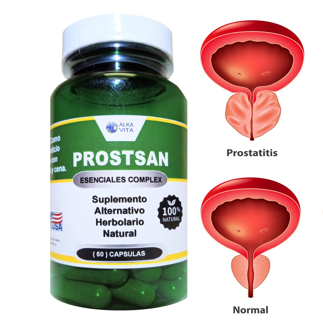 Prostate Health Support Herb Capsules / Prostata Salud Apoyo - Etsy