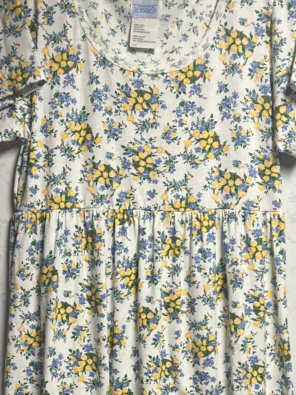 90s Floral Dress - Etsy