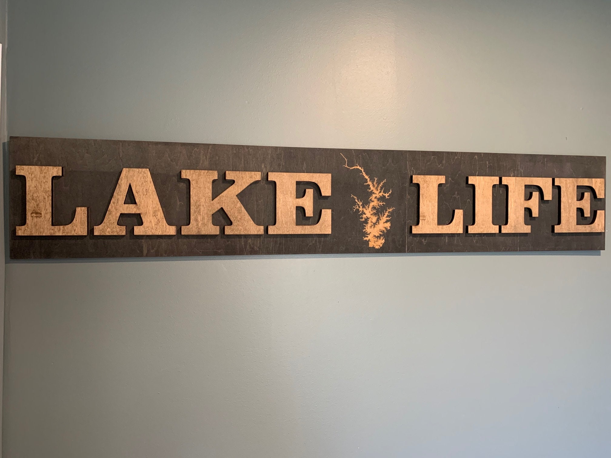 Lake Norman Lake Life Sign - Etsy
