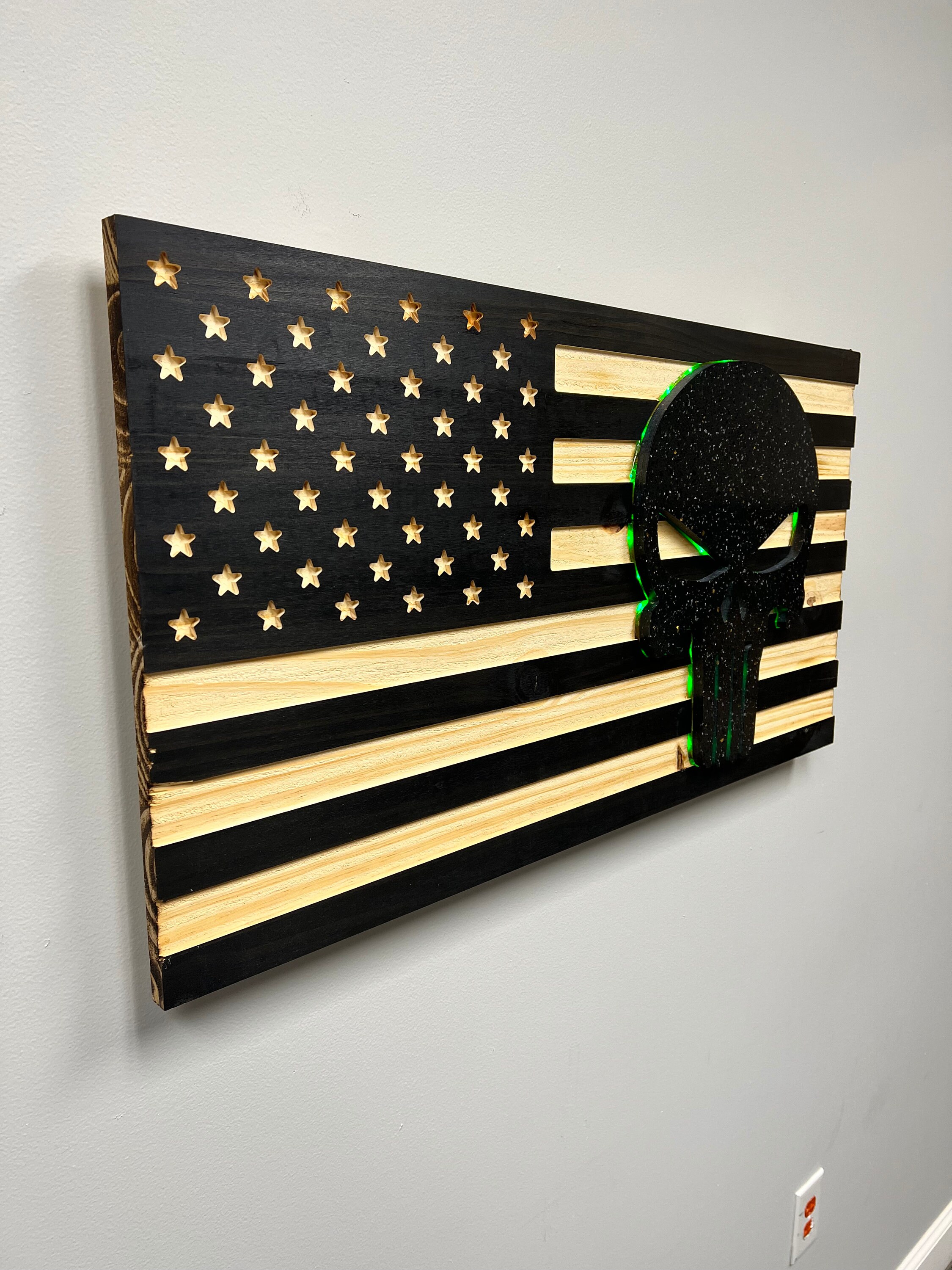Punisher Flag - Etsy