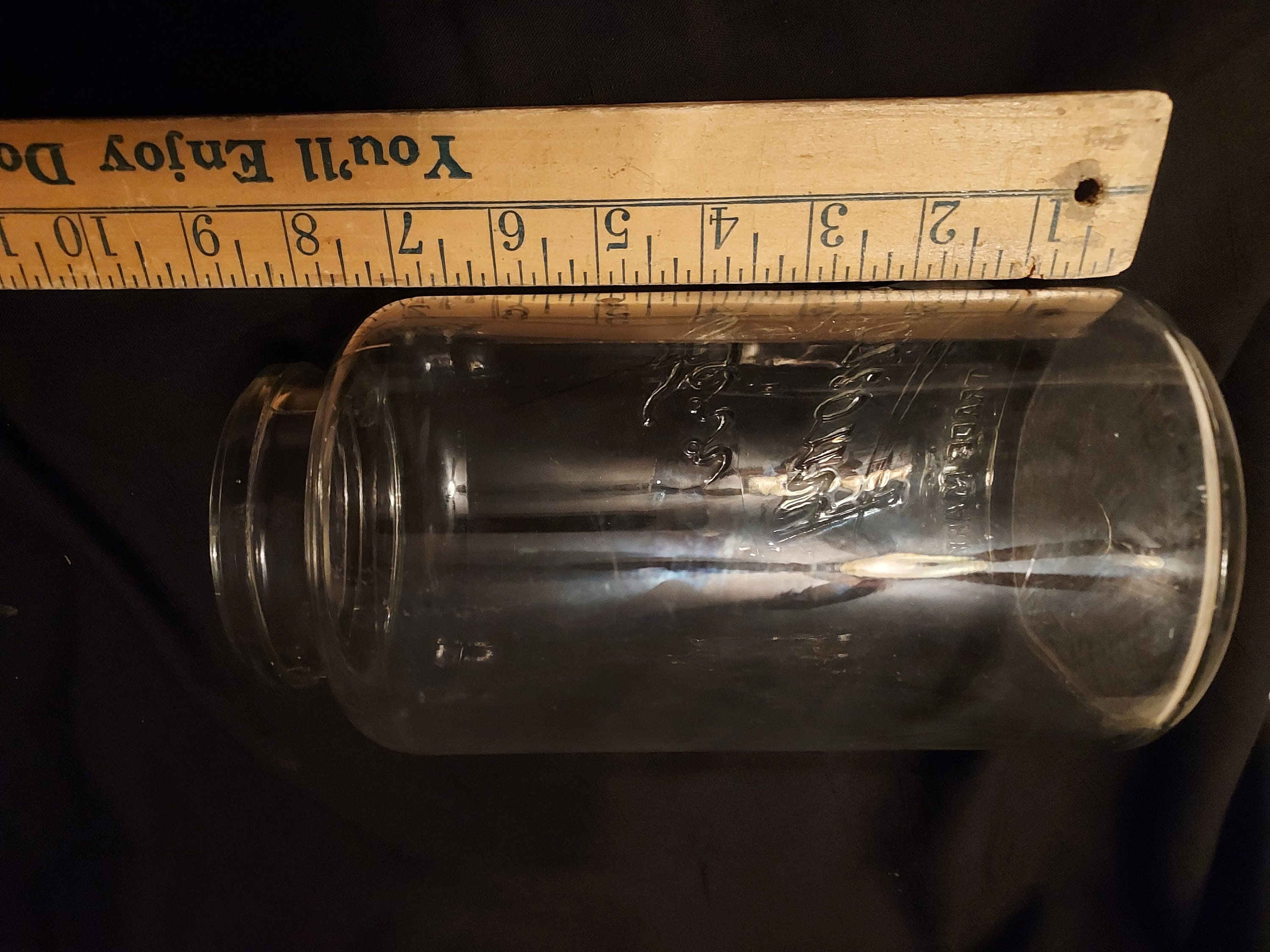 Kerr Economy Trademark Glass Jar 1/2 Gallon - Etsy
