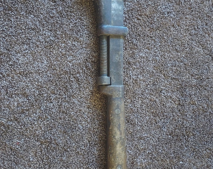 Extra Large and Heavy 21 Inch Pexto Adjustable Monkey Wrench R S & W ...