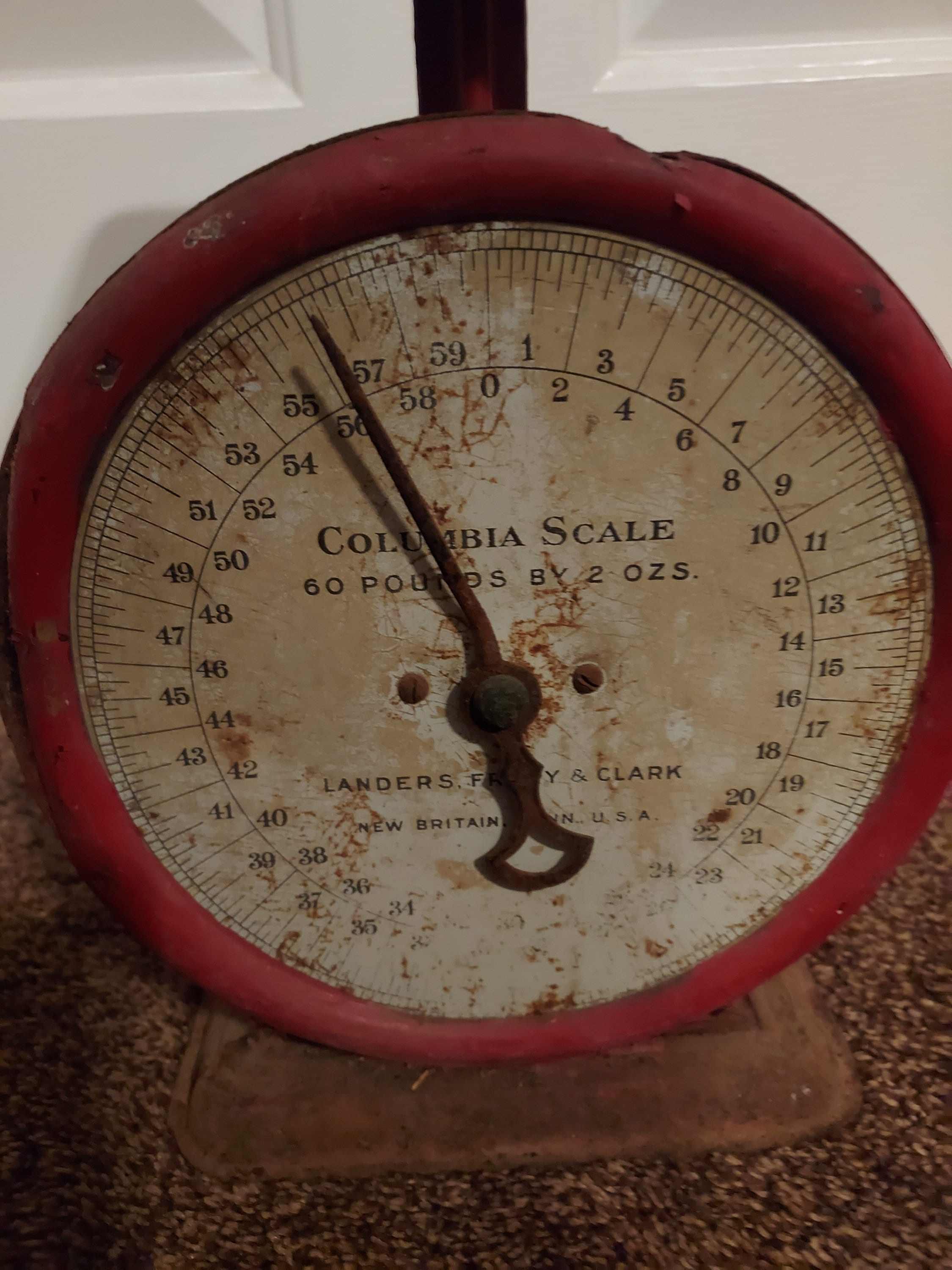 Columbia 60 Pound Primitive Scale - Etsy